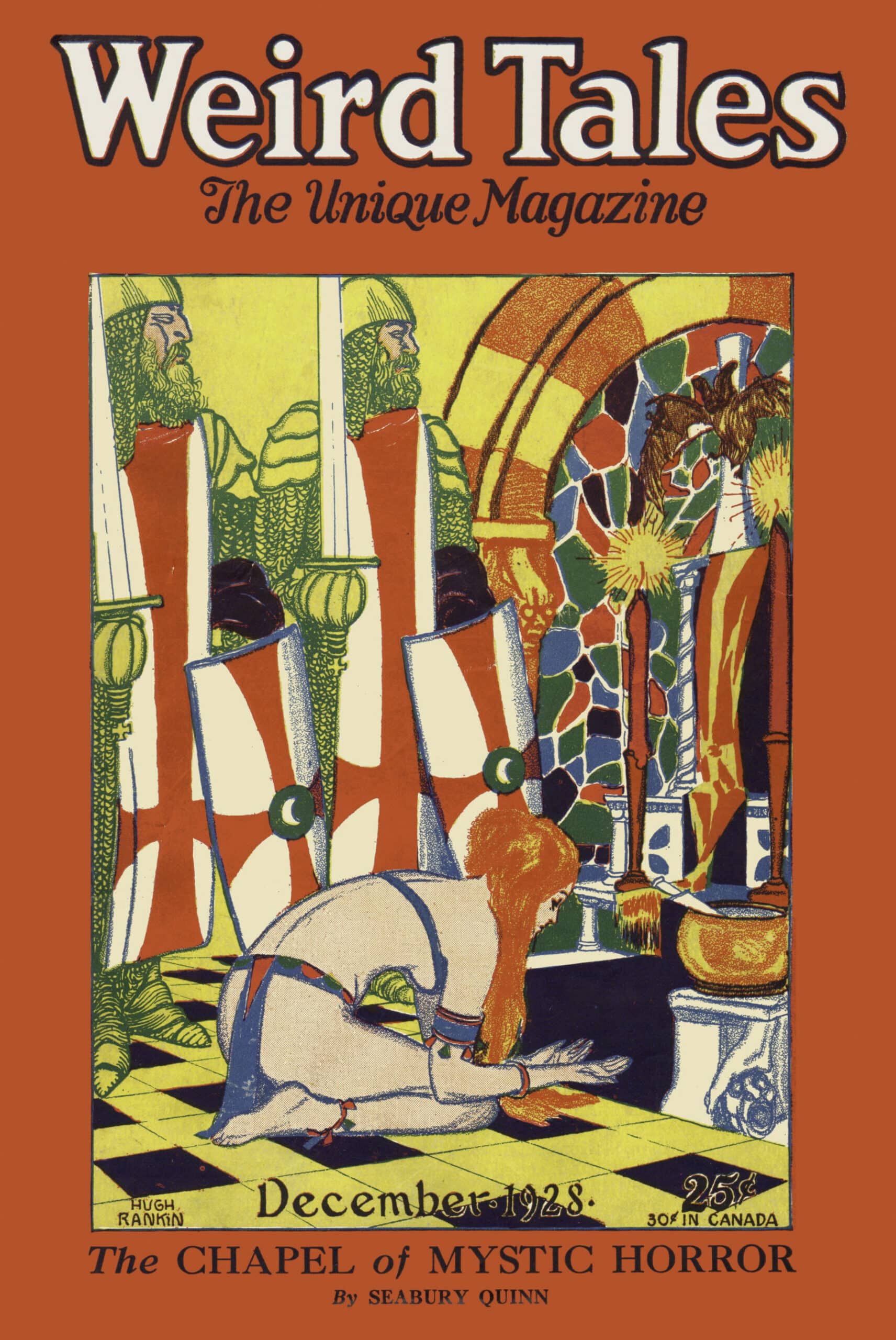 Weird Tales 1928 December – The World of Robert E. Howard